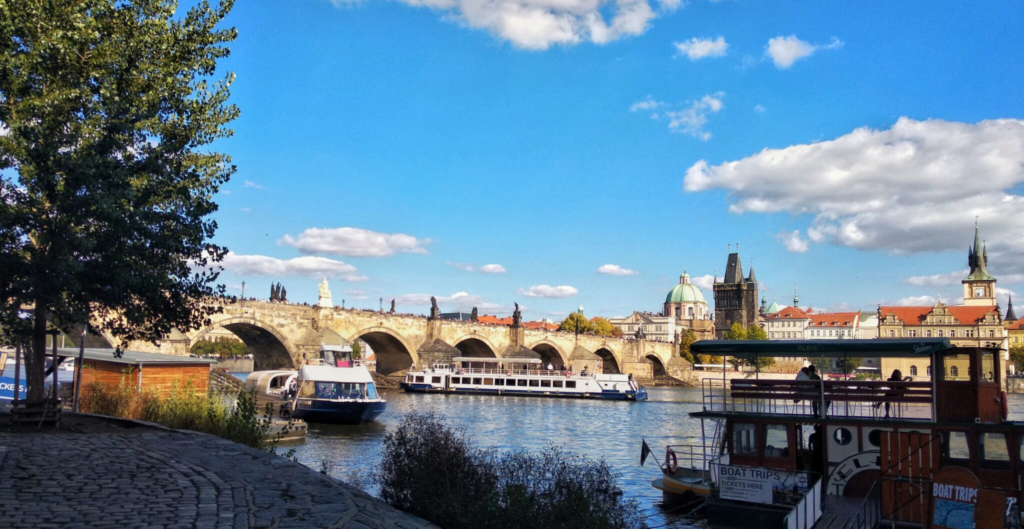 La Vltava - Un Tour à Prague