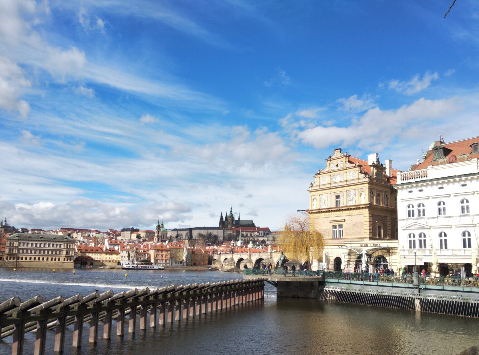 La Vltava - Un Tour à Prague