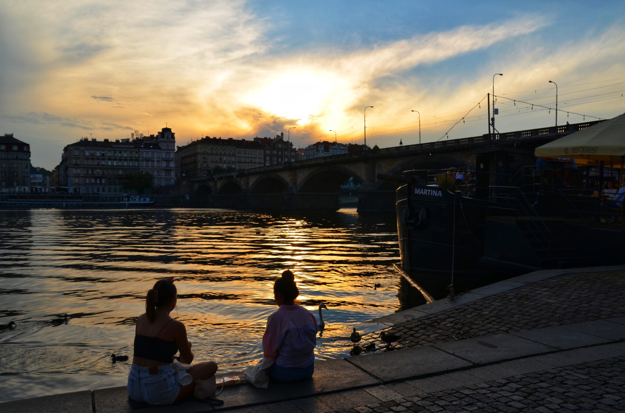La Vltava - Un Tour à Prague