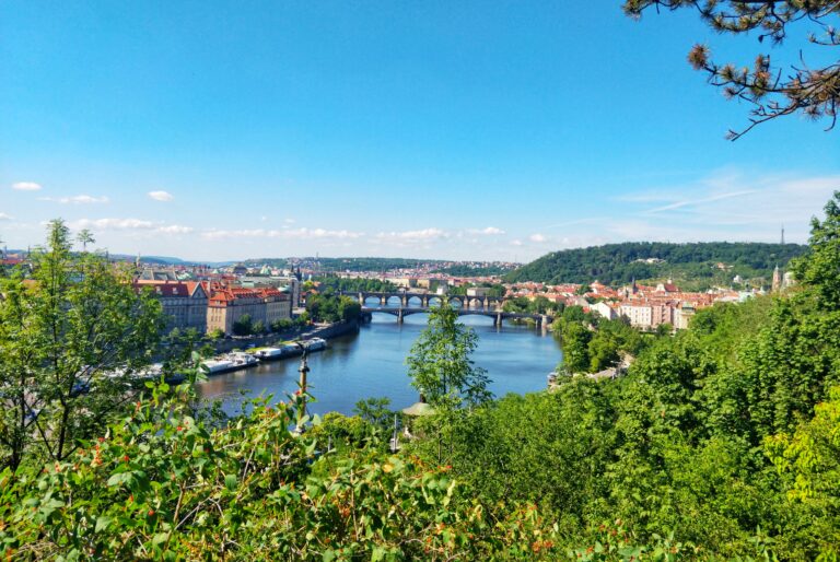 La Vltava - Un Tour à Prague