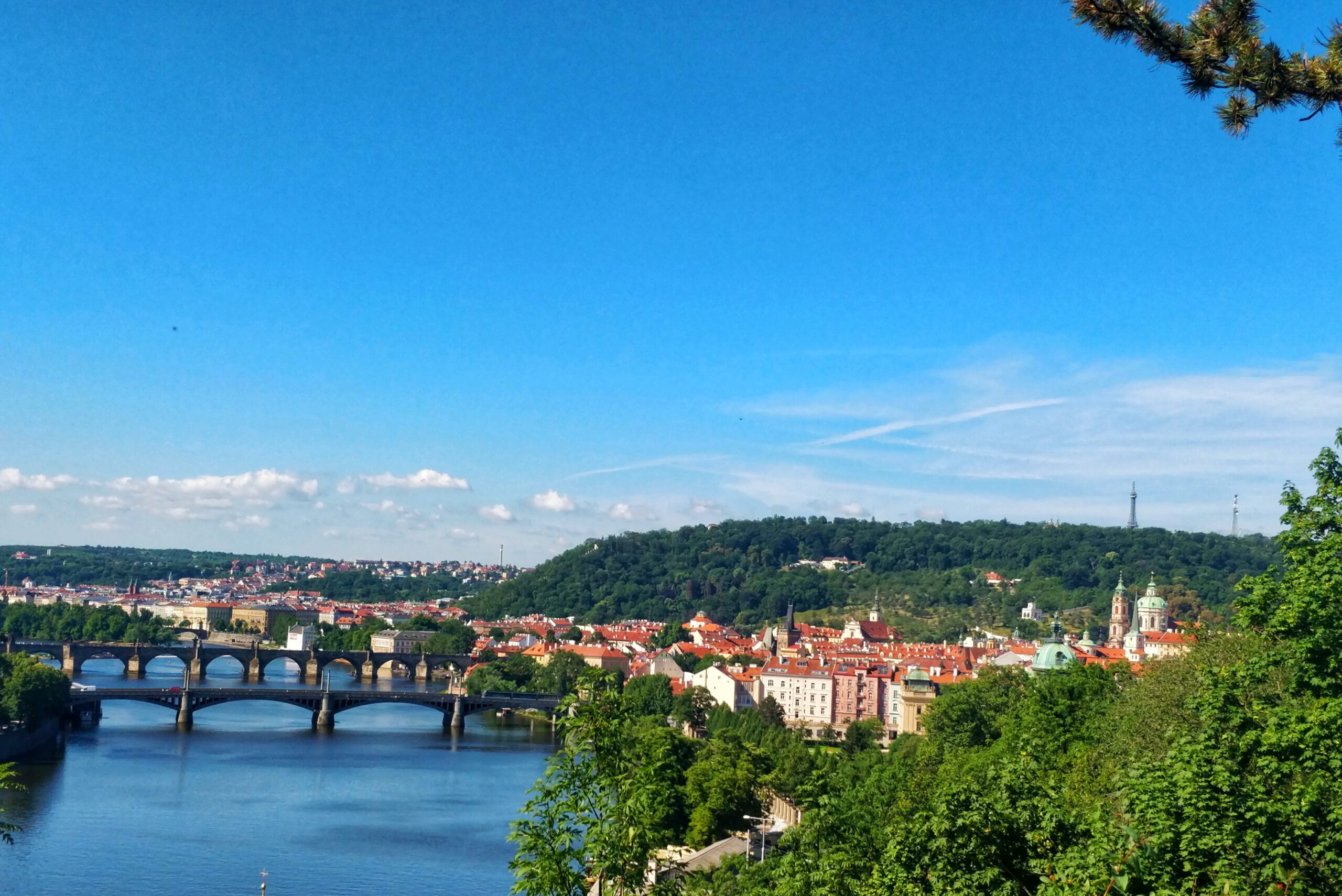 La Vltava - Un Tour à Prague