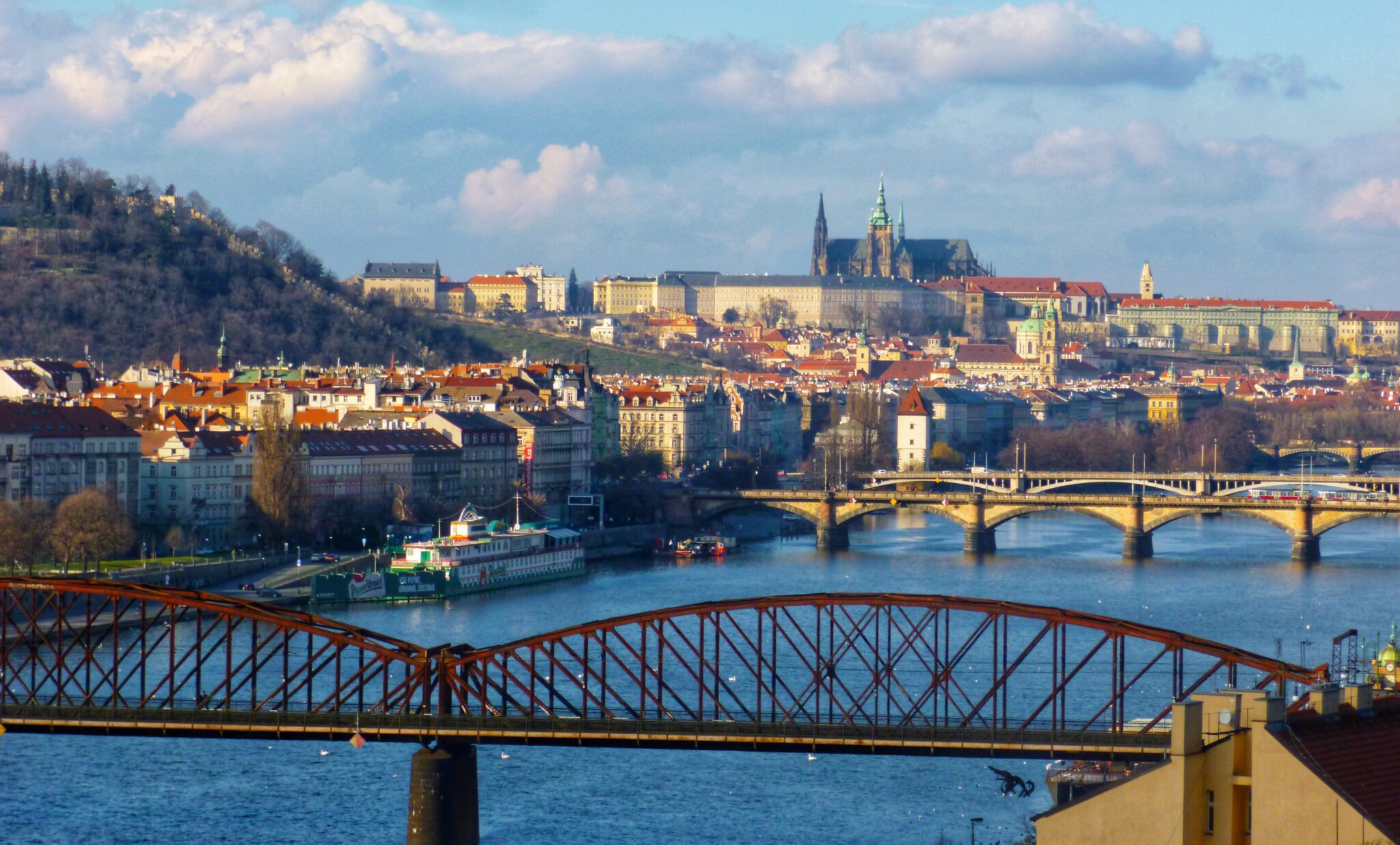La Vltava - Un Tour à Prague